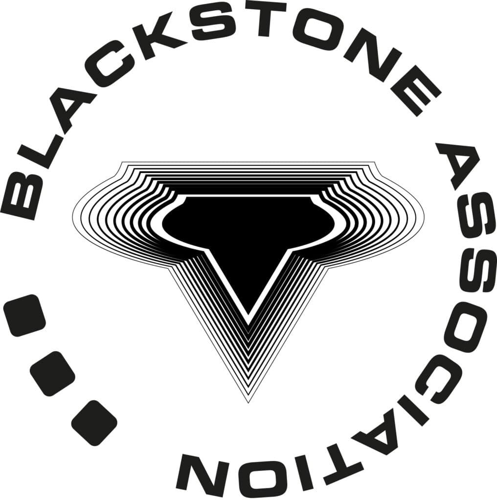 Blackstone Badge Logo Black - The Honor Foundation